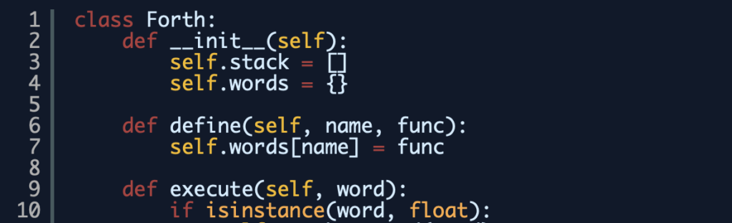 PythonでForthを実装する | paraches lifestyle lab.